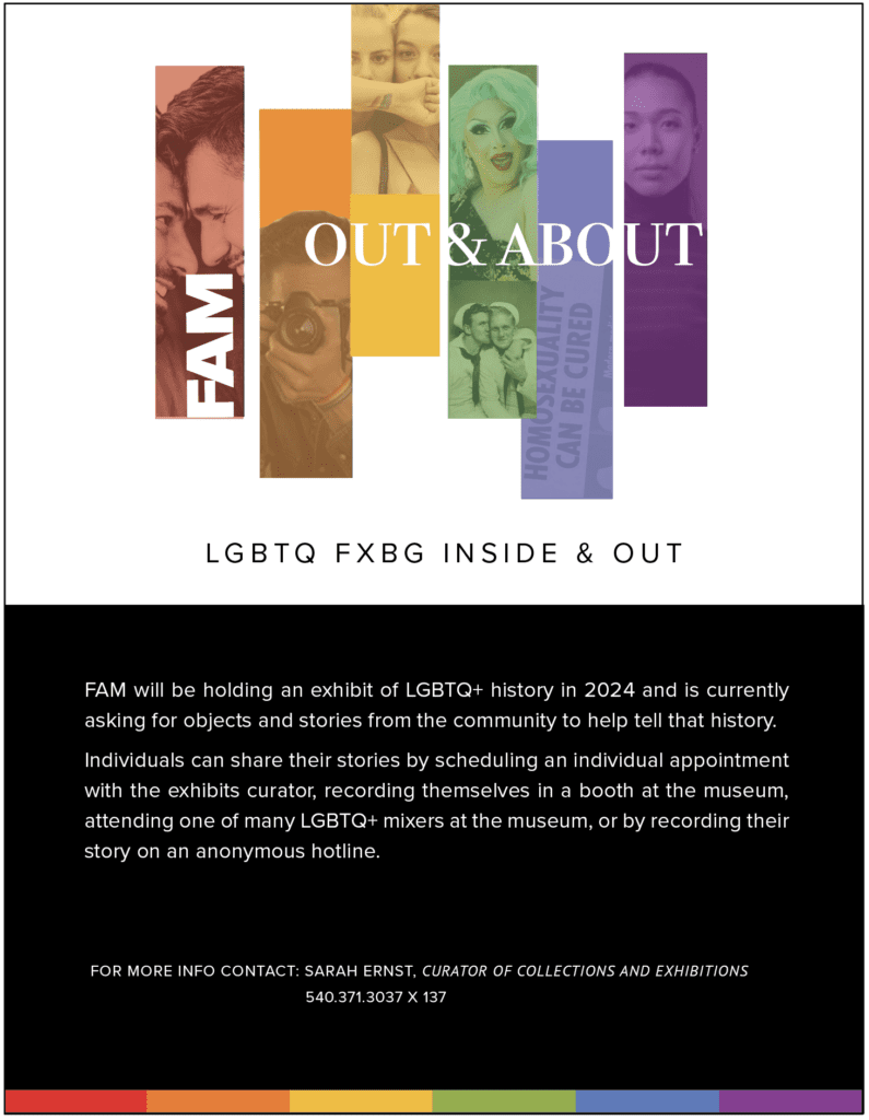 Fredericksburg Area Museum Announces Upcoming Exhibit of LGBTQ+ History ...