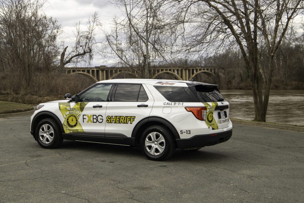 Fredericksburg Sheriff’s Office Unveils New Patrol Car Design ...