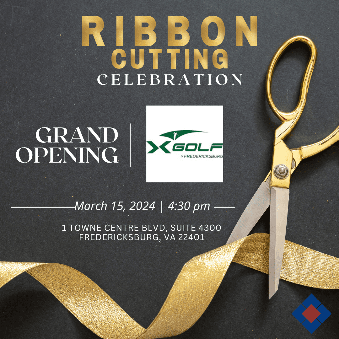 Ribbon Cutting for X-Golf Fredericksburg